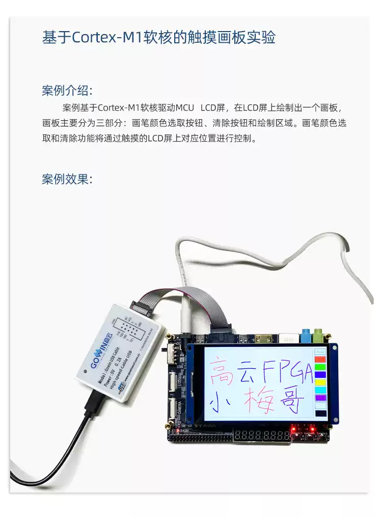 高云FPGA开发板教学套件 工业自动化学习板 晨熙ACG525 AroraV开发套组