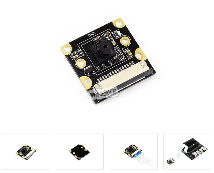 原装 IMX219摄像头模块 800万像素 支持NVIDIA Jetson Nano英伟达-阿里巴巴