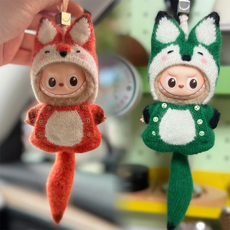 🔥 Exclusive to labubu 4.0! the little fox in your heart is waiting for ...