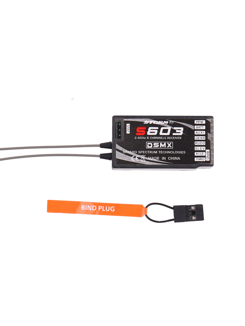 Dual-antenna S603 receiver ultra-long range dsm2 dsmx 6 pass ppm ...