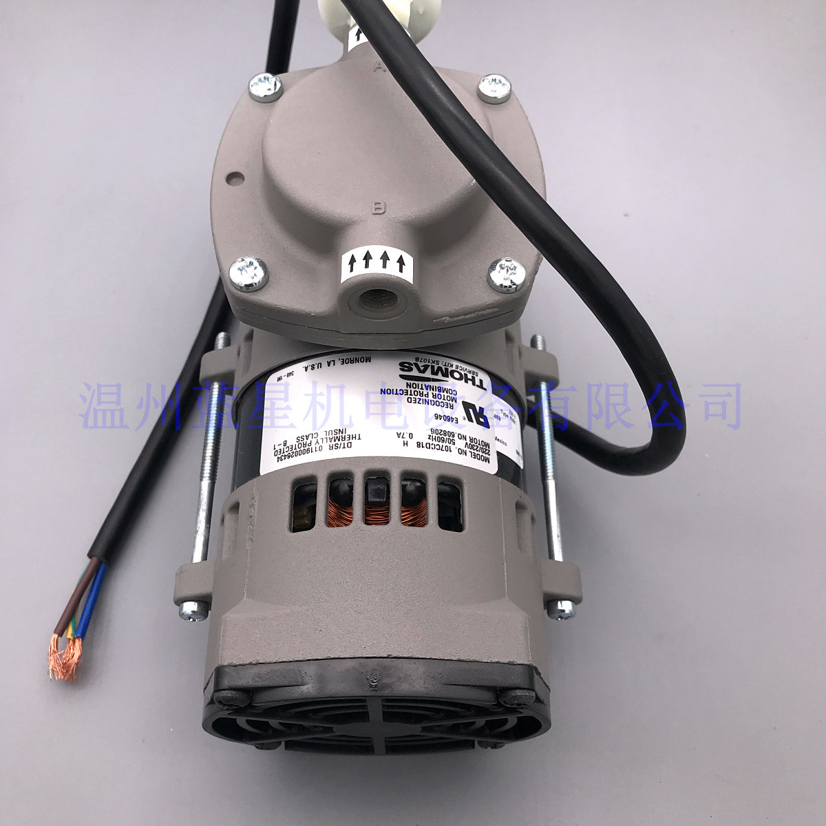 正品原装进口Thomas托马斯107CCD18隔膜泵电机气泵压缩机真空泵