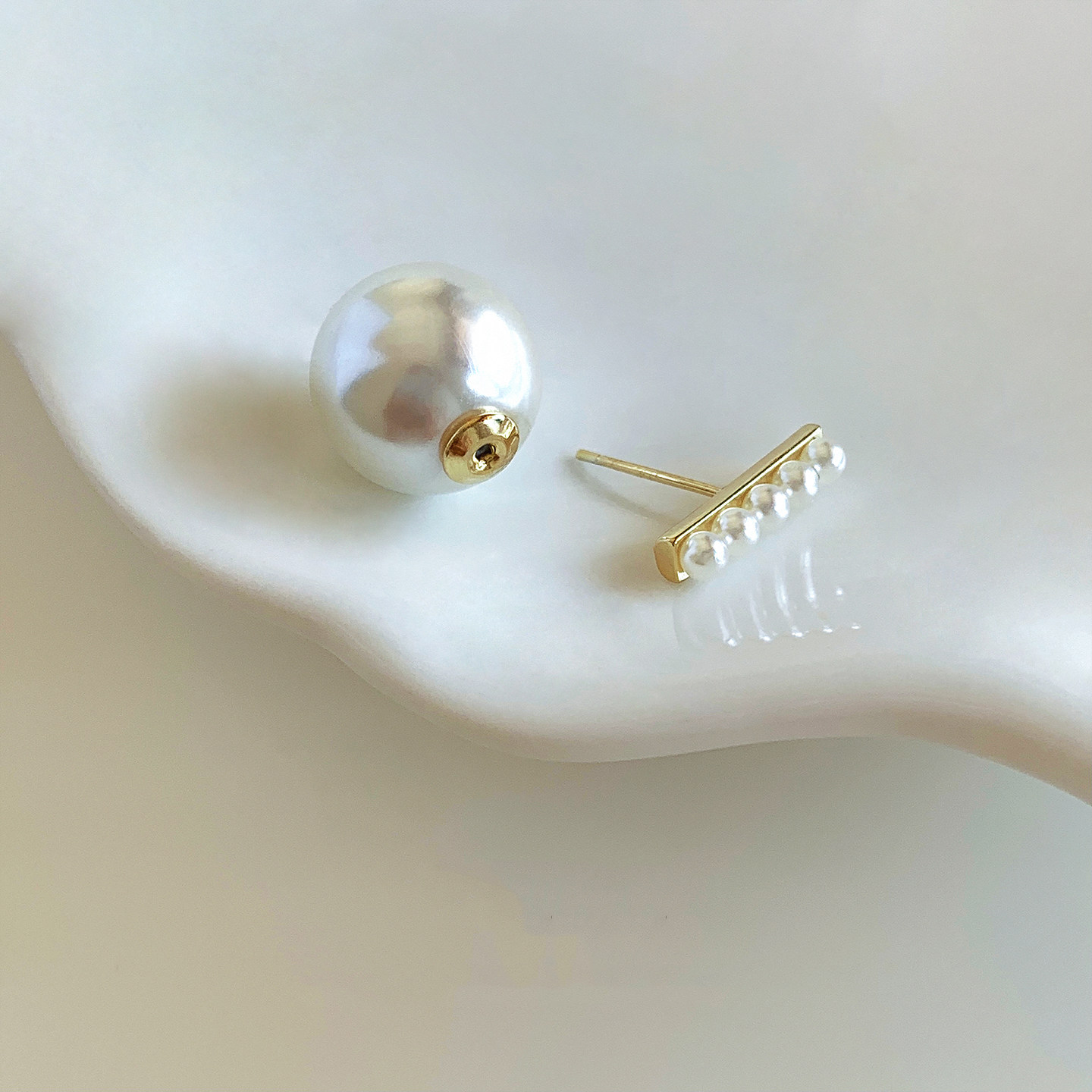 25年最火法式轻奢耳饰！Classy Key珍珠耳环测评｜通勤约会显气质神器-领针-淘宝好物网