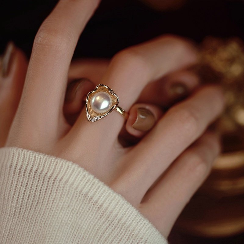 25 years of the hottest classy key pearl ring evaluation｜french ...