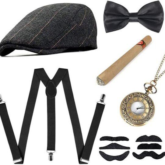 Sherlock holmes cosplay suit: kids adult gatsby style suspenders + bow ...