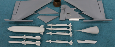 FlyFans Jas39 70mm EDF Jet Spare Parts