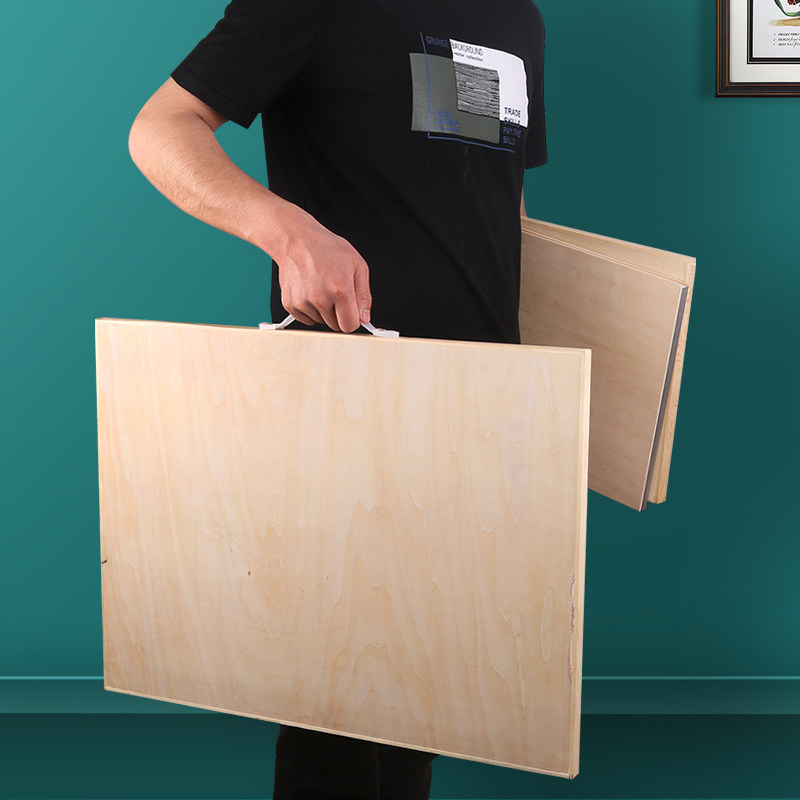 Solid basswood easel drawing board 4k solid wood sketching beginner ...