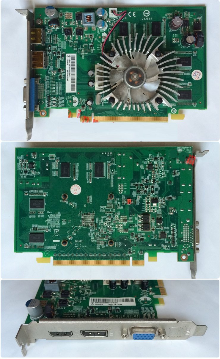 D33B65 Lenovo original PCI-E graphics card BD3861 HD4650 512M 1G MSI ...