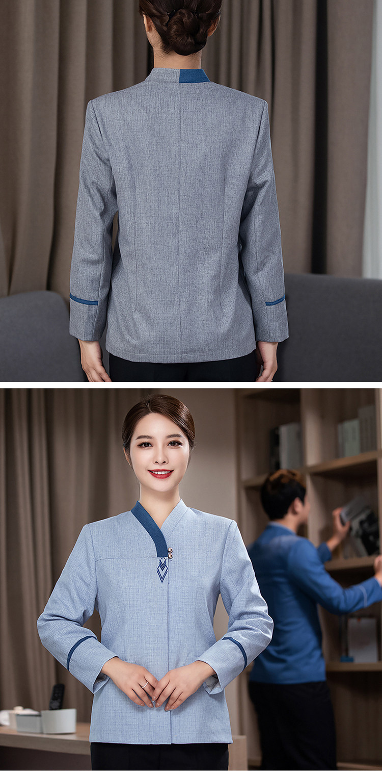 Wholesale Women's Long Sleeve Work Uniform for Cleaners in Hotels ...
