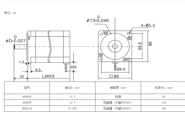 深圳雷赛86HS85/HS/CM/35/80/85/120/86CM120/86HS45步进电机现货-阿里巴巴