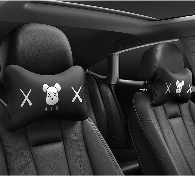 Car headrest cartoon pillow car memory foam for all seasons universal ...