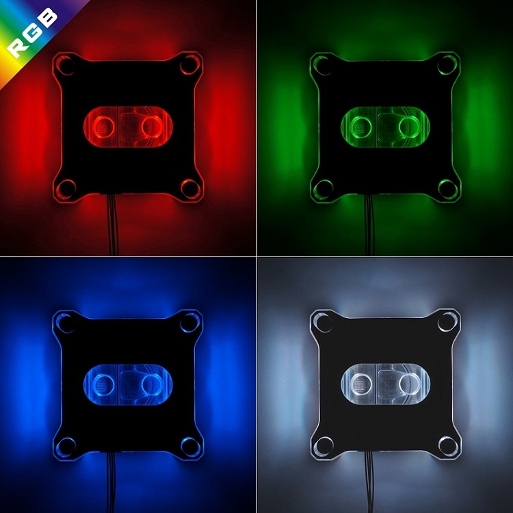ICE-RGB CPU BLOCKS-Black