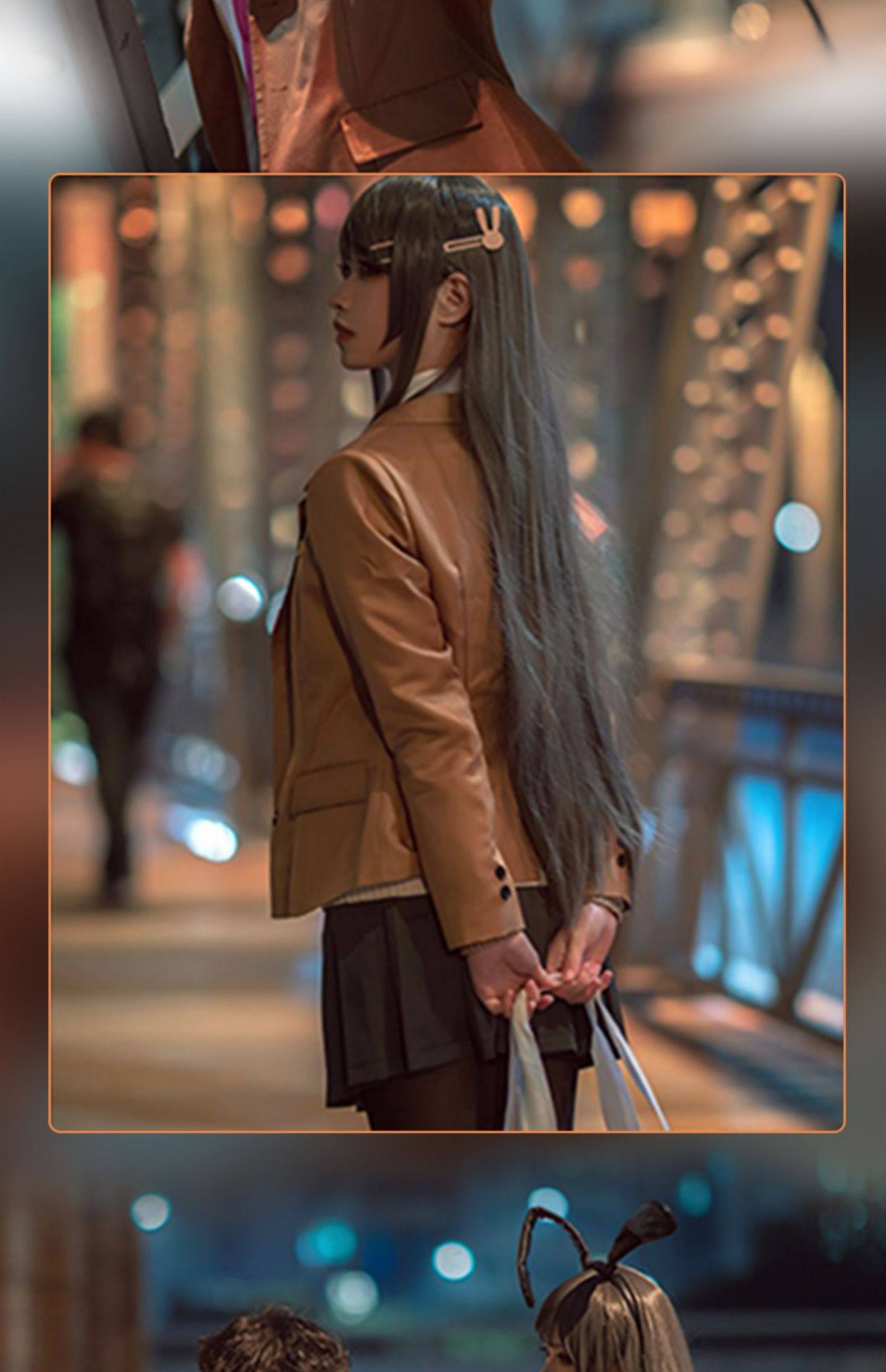 Rascal Does Not Dream of Bunny Girl Senpai Mai Sakurajima Cosplay ...