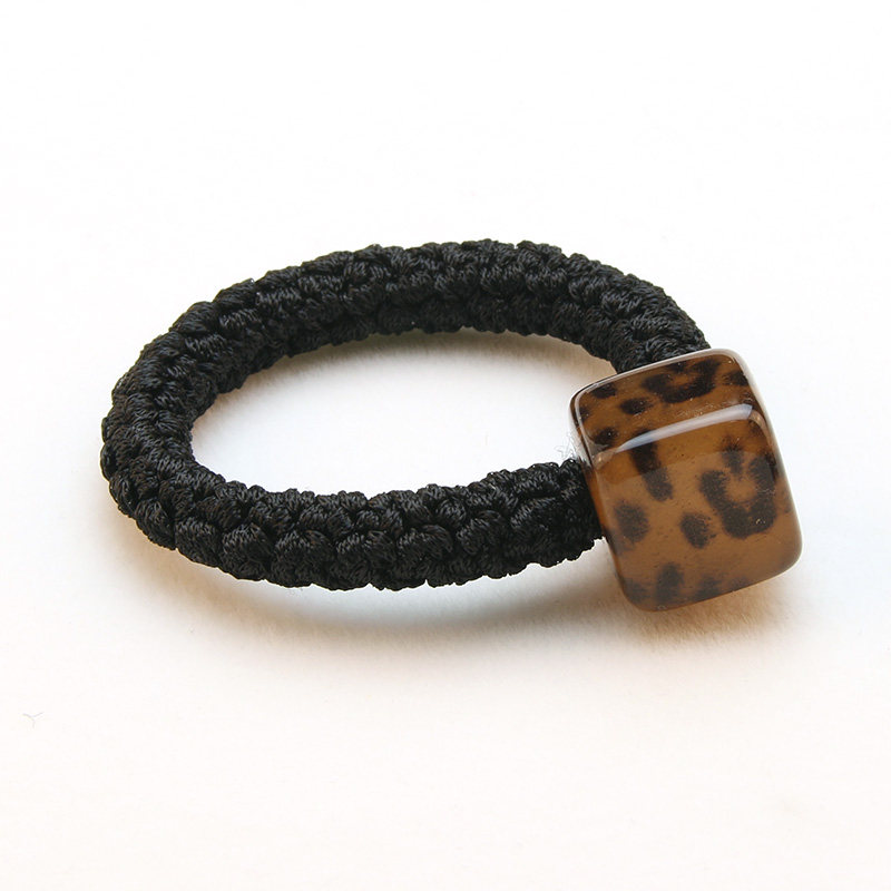 [USD 5.67] Bao WEN Hair Strap Horsetail Hair Strap Korean Black ...