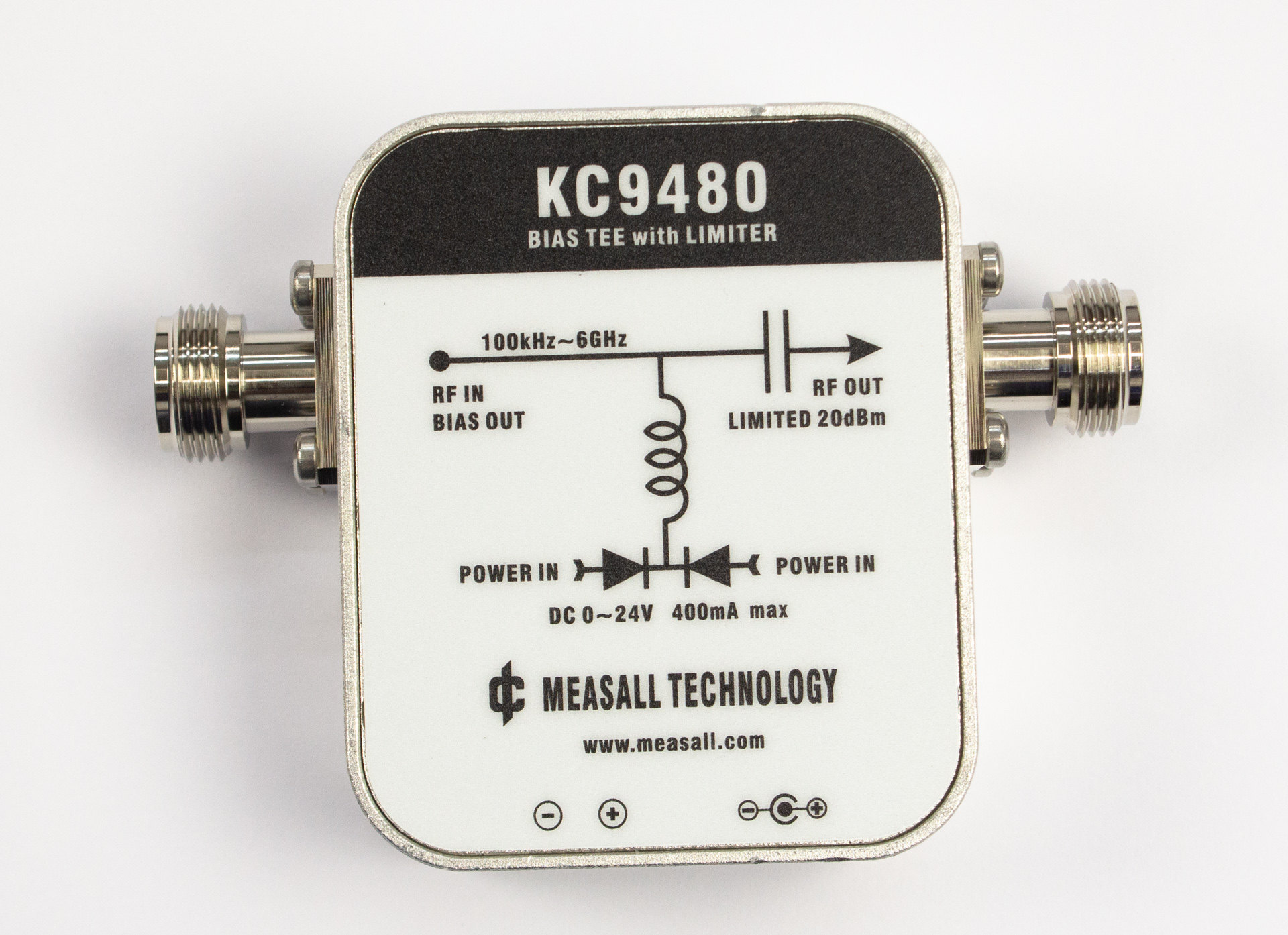 🚀 A new tool for wireless communication: measall kc9480 dc biaser 📡