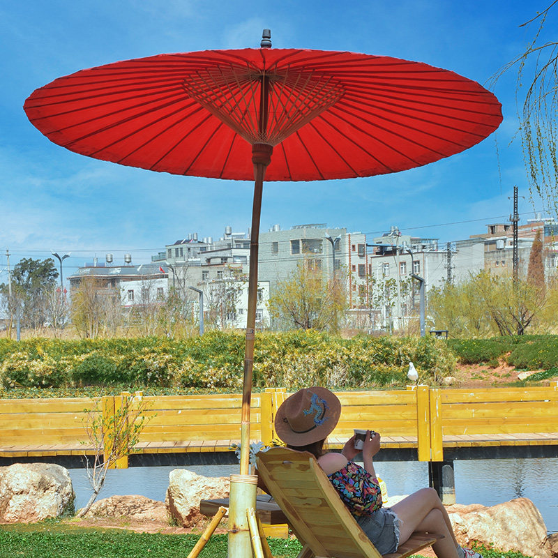 Thai outdoor oil paper umbrella: the new favorite for your patio or ...
