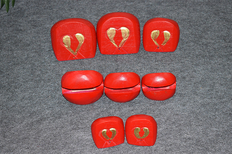 Orff teaches percussion instruments children's music toys single wooden ...