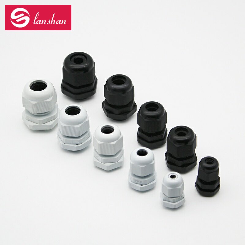 Waterproof connector PG series nylon connector Cable connector fixed ...