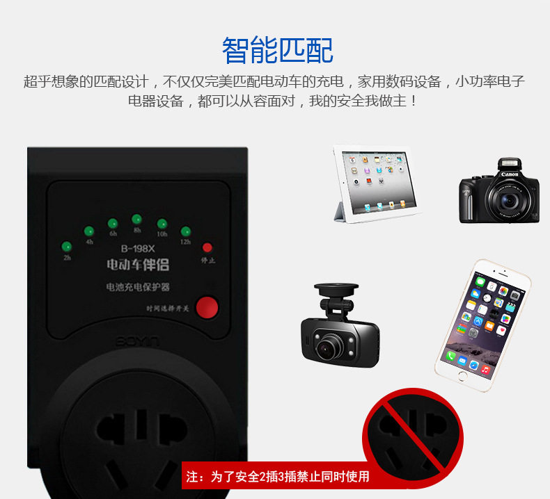 Automatic power cut of charging protector of electric car battery ...