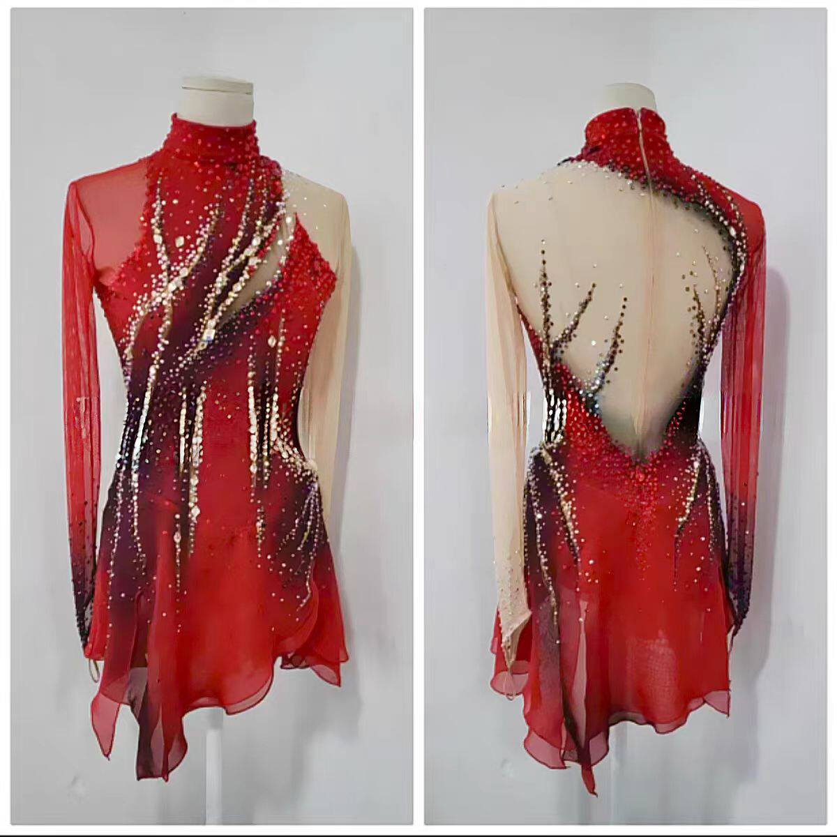 Zhuobao personalized figure skating clothing performance clothing: 🌟 ...