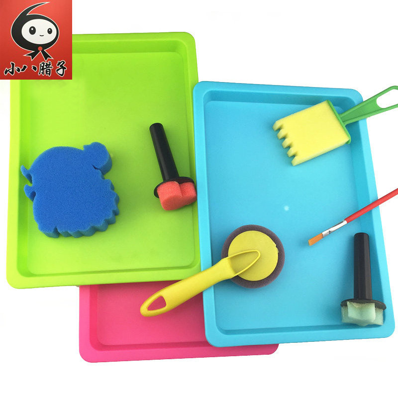 Pigment tray science experiment art tool: handy gadget for kindergarten ...