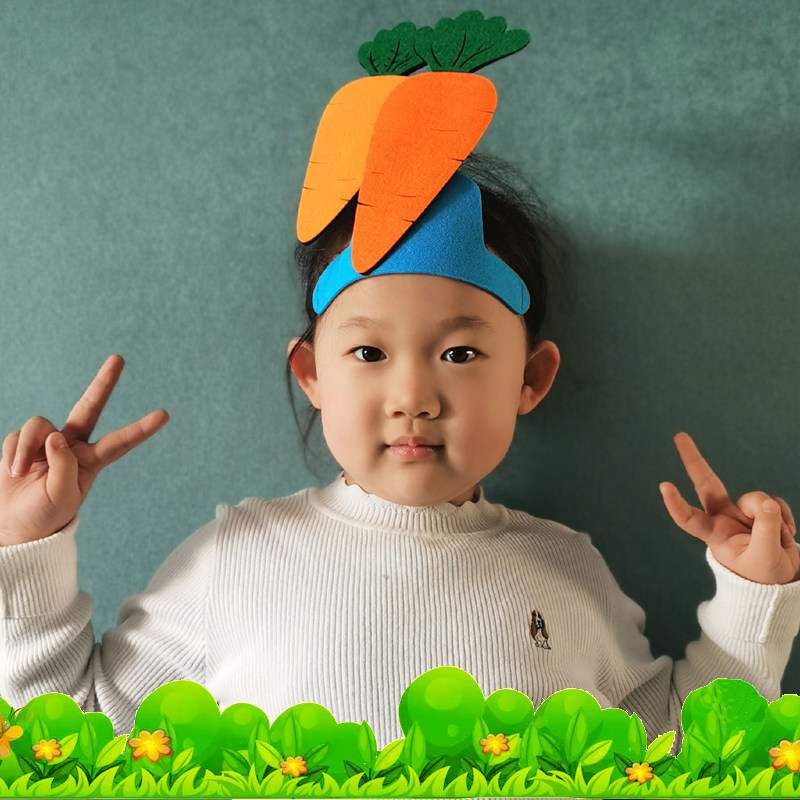A garden of vegetables has become a masterpiece: super cute cartoon ...