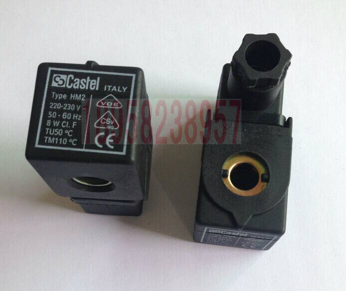 Italian Castel casteo solenoid valve coil 9100 RA6 Type HM2 220V ~ 230V
