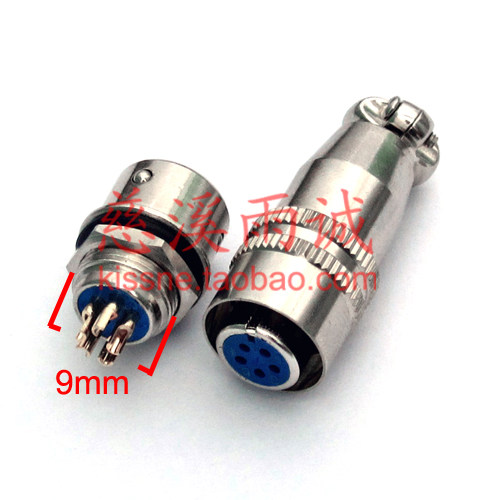 Aviation plug M9 MINSOO XS9JK-5P Y aviation connector XS9-5 core ...