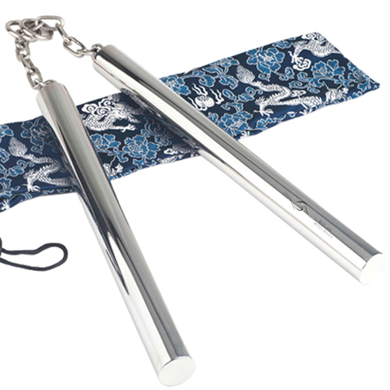 Yinyan performance nunchaku stainless steel combat training self ...