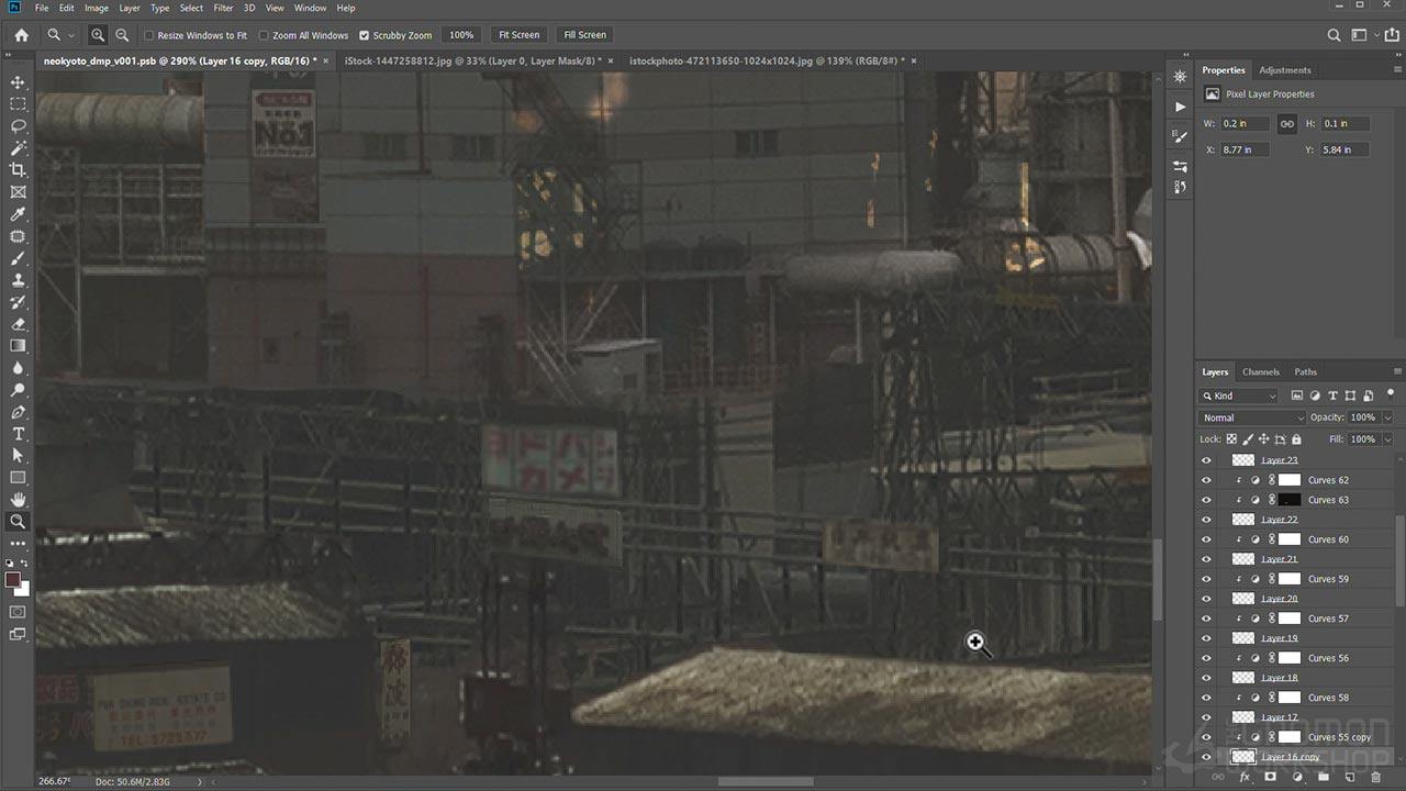 中英文字幕-Blender/Nuke/PS电影级绘景MP场景合成教程 The Gnomon Workshop - Cinematic ...
