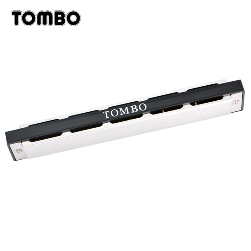 Japan TOMBO Tongbao 6624 harmonica 24 hole professional performance level polyphonic beginner ...