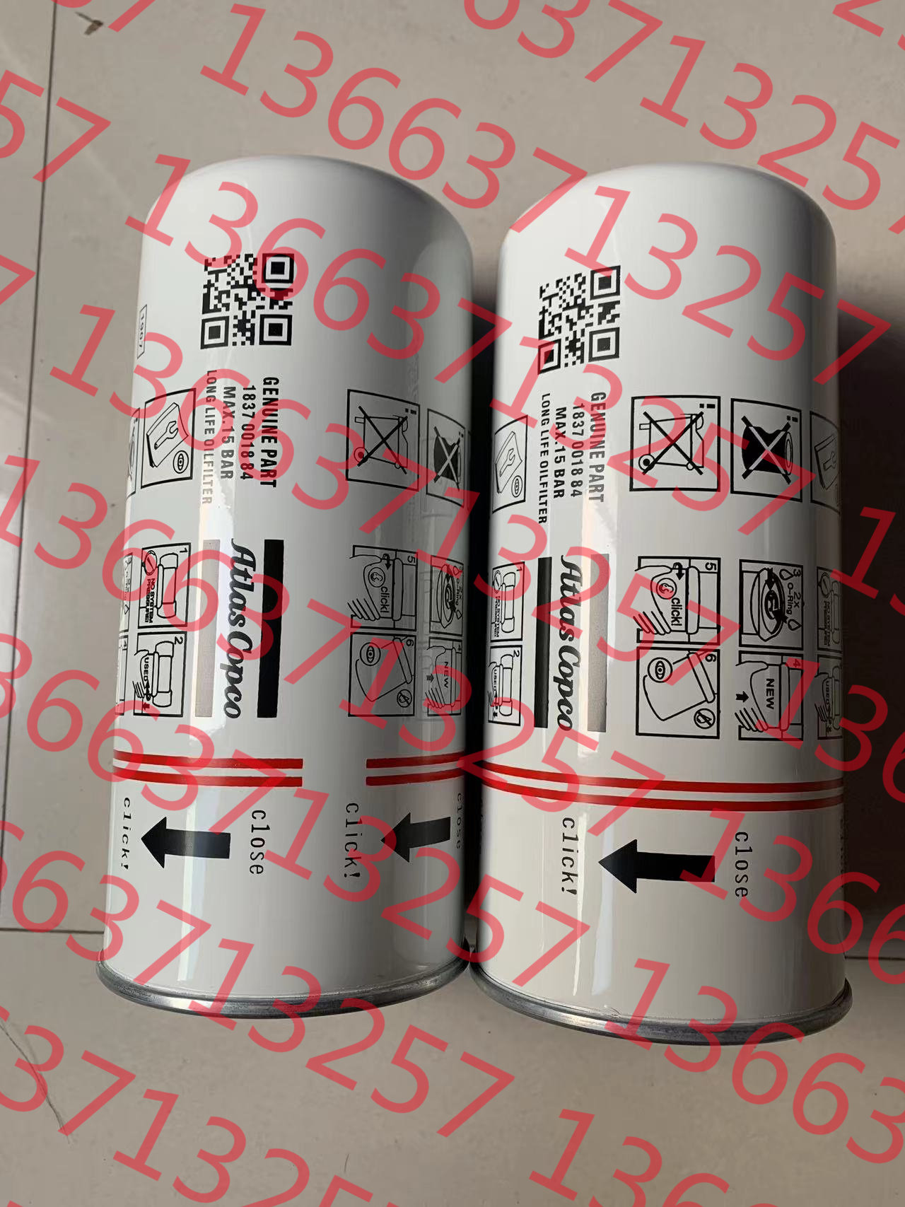 阿特拉斯空压机保养三滤空压机维修空压机油滤1837001884