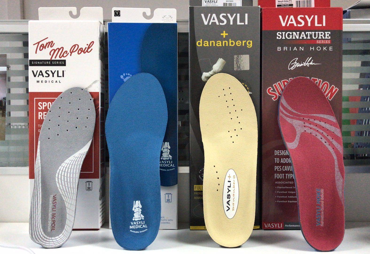 澳洲客製化矯正鞋墊扁平足高弓足VASYLI半客製化Brian Hoke運動護具鞋墊
