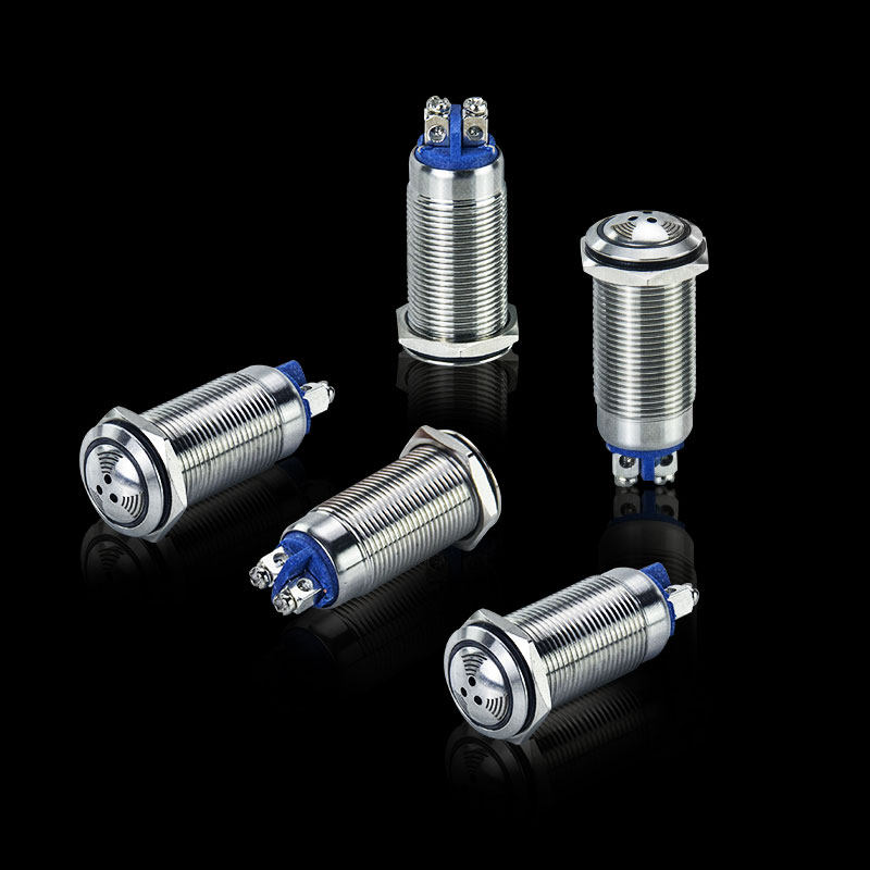 16mm Metal Pulse Waterproof and Oil-Proof with LED Light Flash Buzzer ...