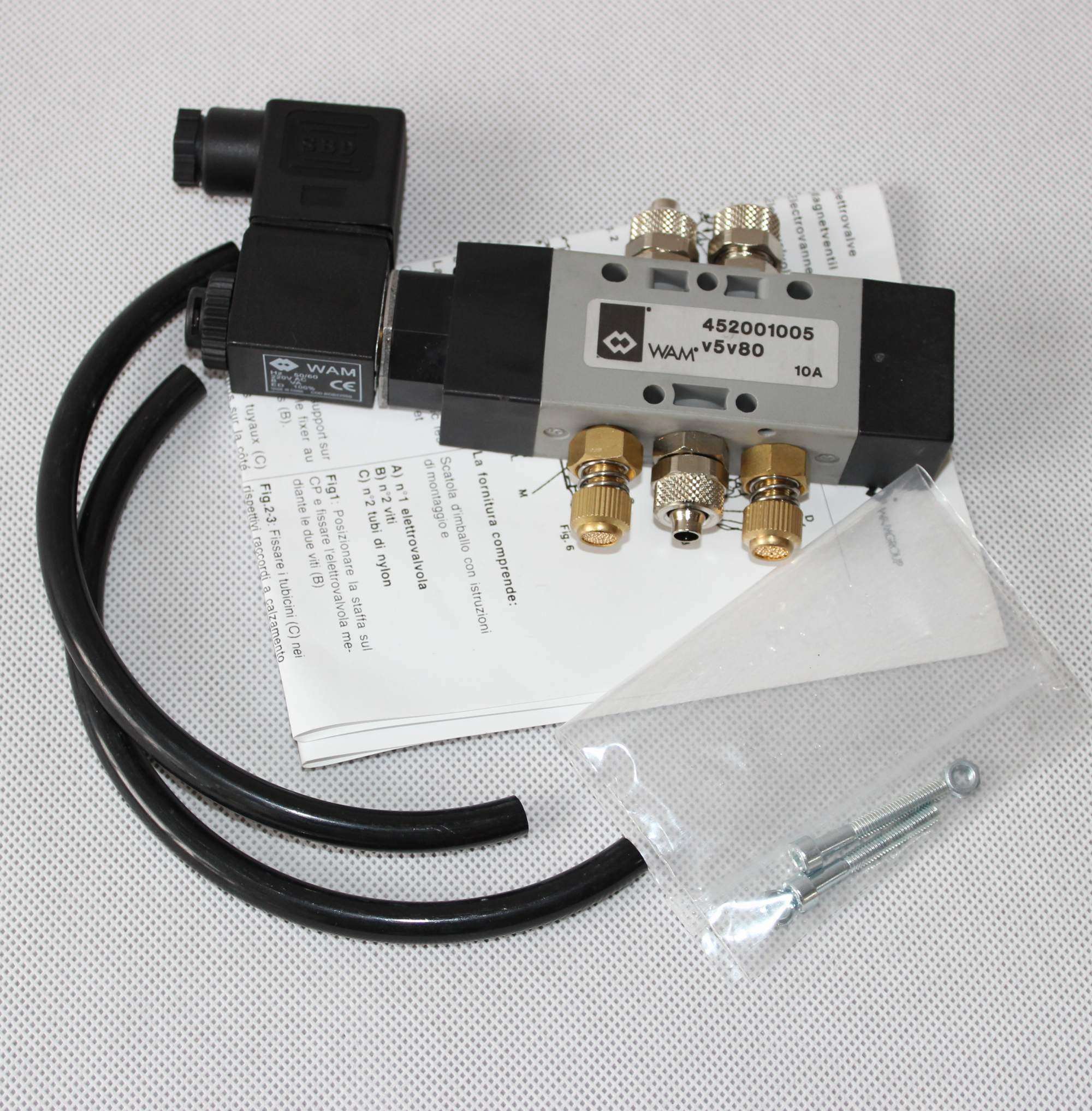 WAM V5V80 solenoid valve 452001005 Special pneumatic solenoid valve for ...