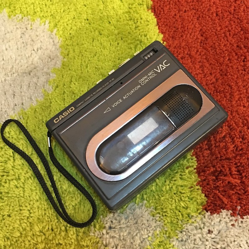 [USD 137.99] Shop warranty Second-hand Casio cassette machine TP-50 ...