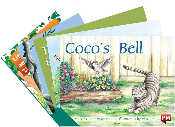 现货 进口原版英文PM彩虹阅读系列PM READERS - GREEN, SET 13A FICTION READERS X 5绿色级别 ...