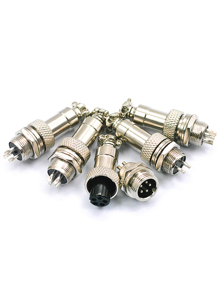 Aviation Plug 12mm GX12 2-Pin 3-Pin 4-Pin 5-Pin 7-Pin Socket Aviation ...