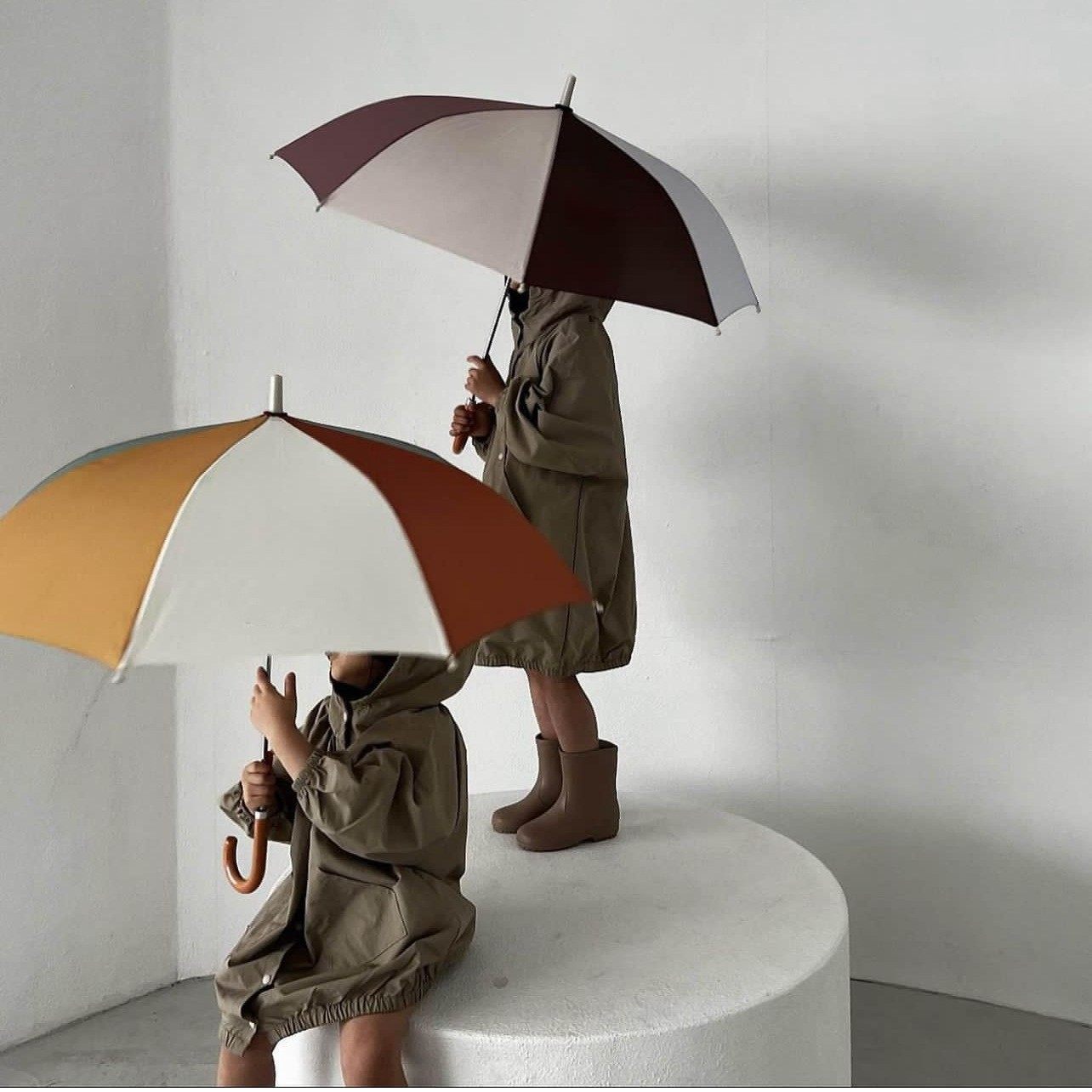 2025's hottest trend: color-block kids' umbrellas! perfect for baby ...