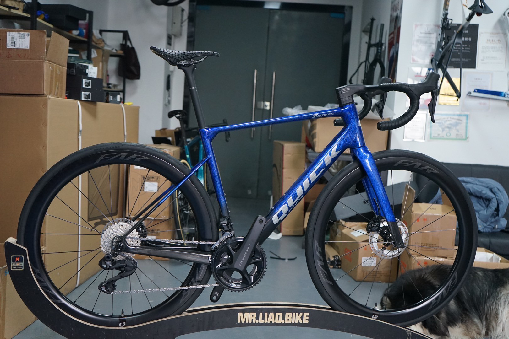 QUICK快客zeit pro碳纤维舒适耐力公路车全内走线zeitpro定制组装