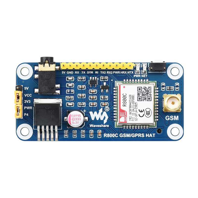 Weixue Jetson Nano Raspberry Pi R800C GSM/GPRS Expansion Board - 2G ...
