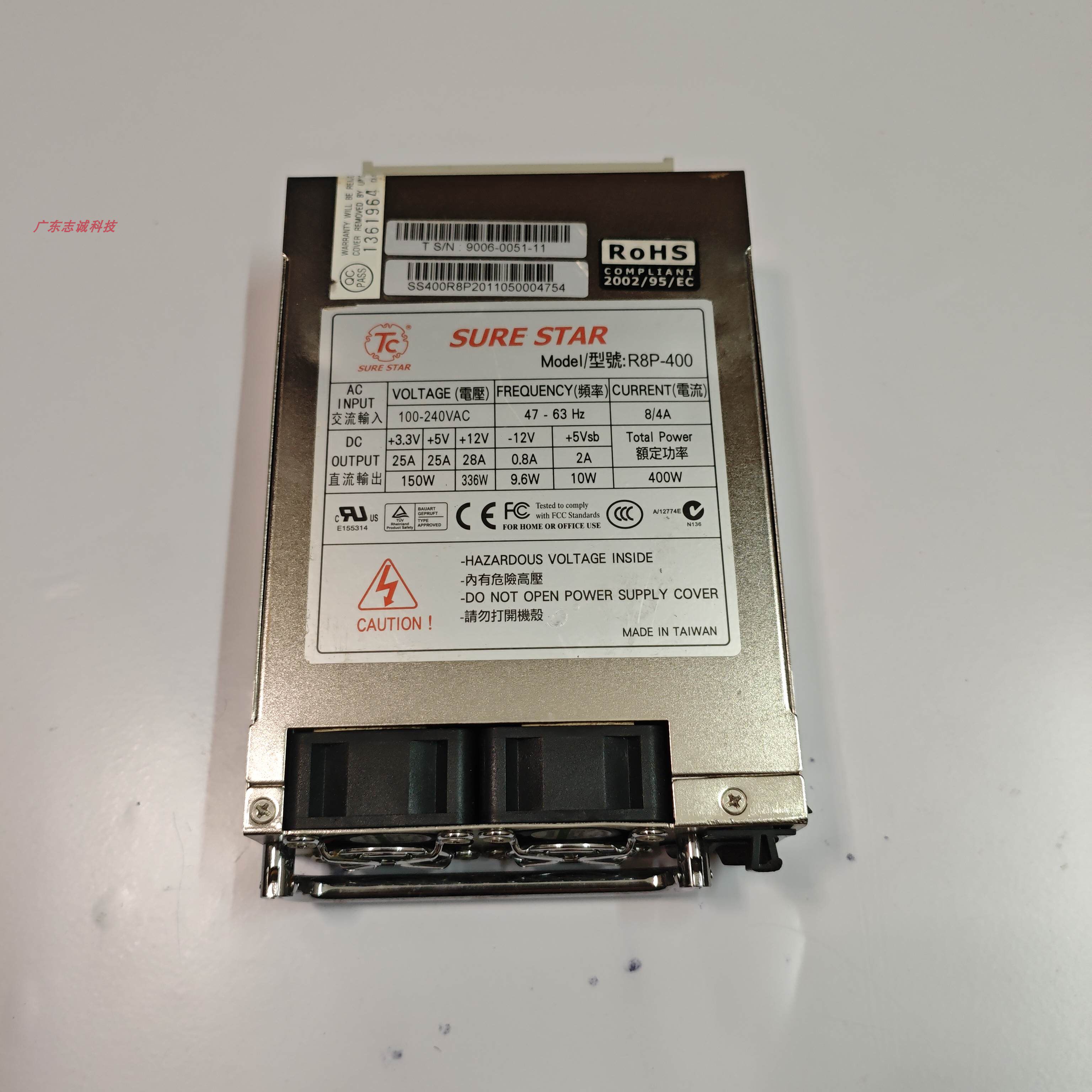 TC SURE STAR R8P-400 400W電源模組：高效穩定，你的電腦守護神！