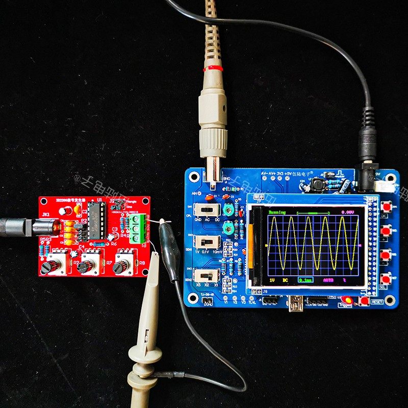 DSO138 Digital Oscilloscope Kit Electronic DIY Compatible with ...