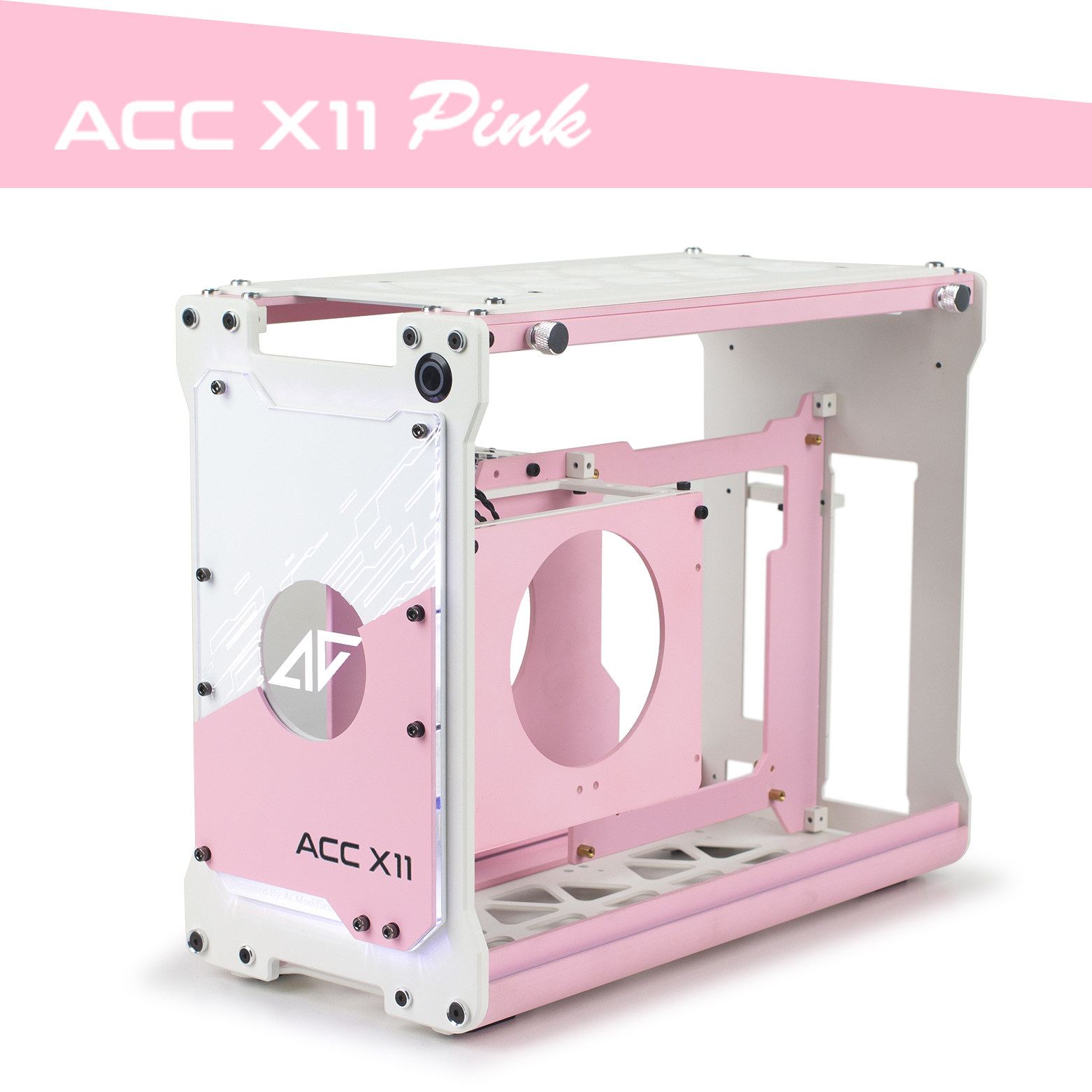 [USD 150.96] AC Modified ACC X11 Mini Host ITX Small Chassis 240 Split Water Cooling A4 Computer ...