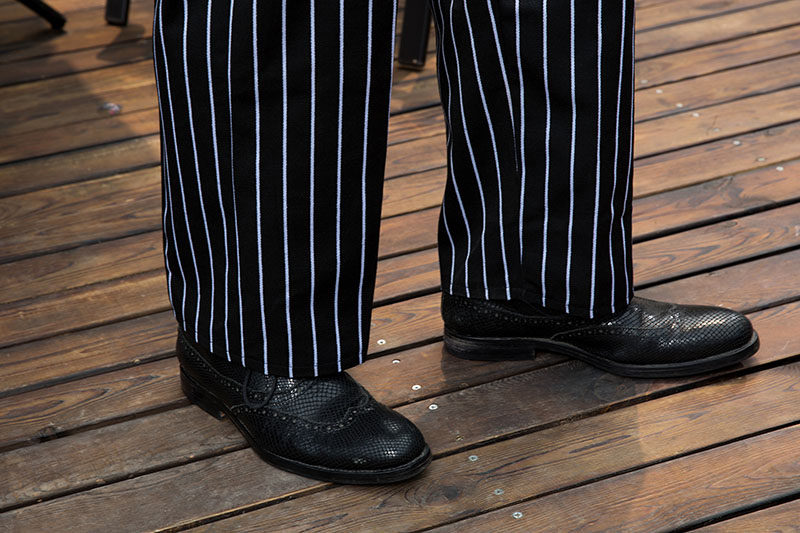 Hotel Restaurant Hotel Kitchen Chef Work Pants Pants Bakery Bread Strip ...