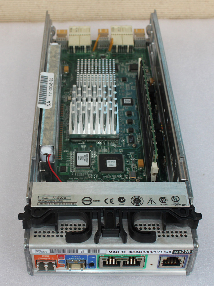 111-00046 NetApp FAS270 Controller 110-00046+E0 - kkomputertech