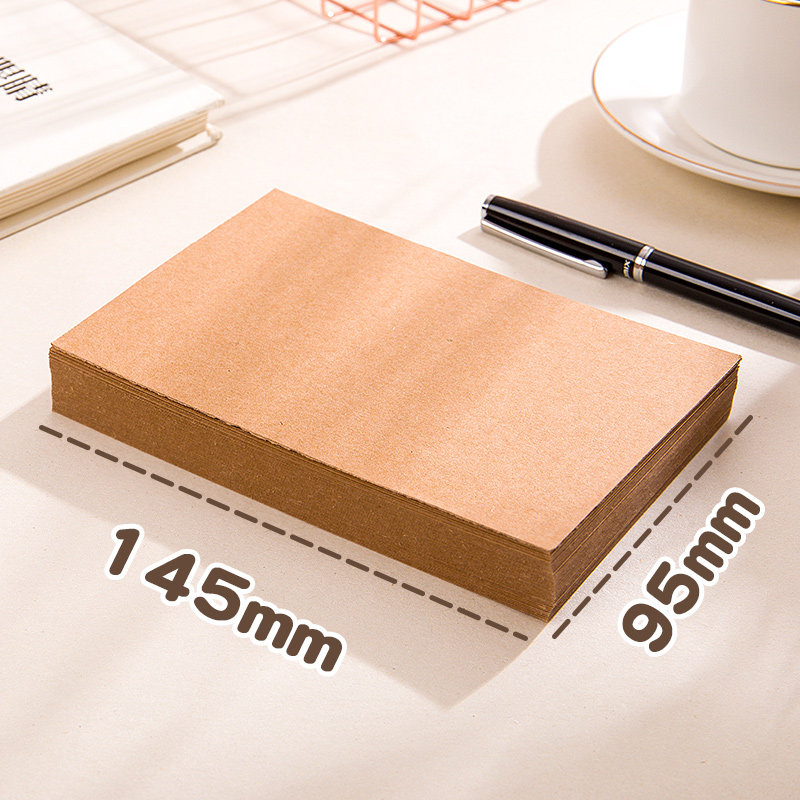 [USD 11.47] Blank card hard paper postcard host handcard line card ...