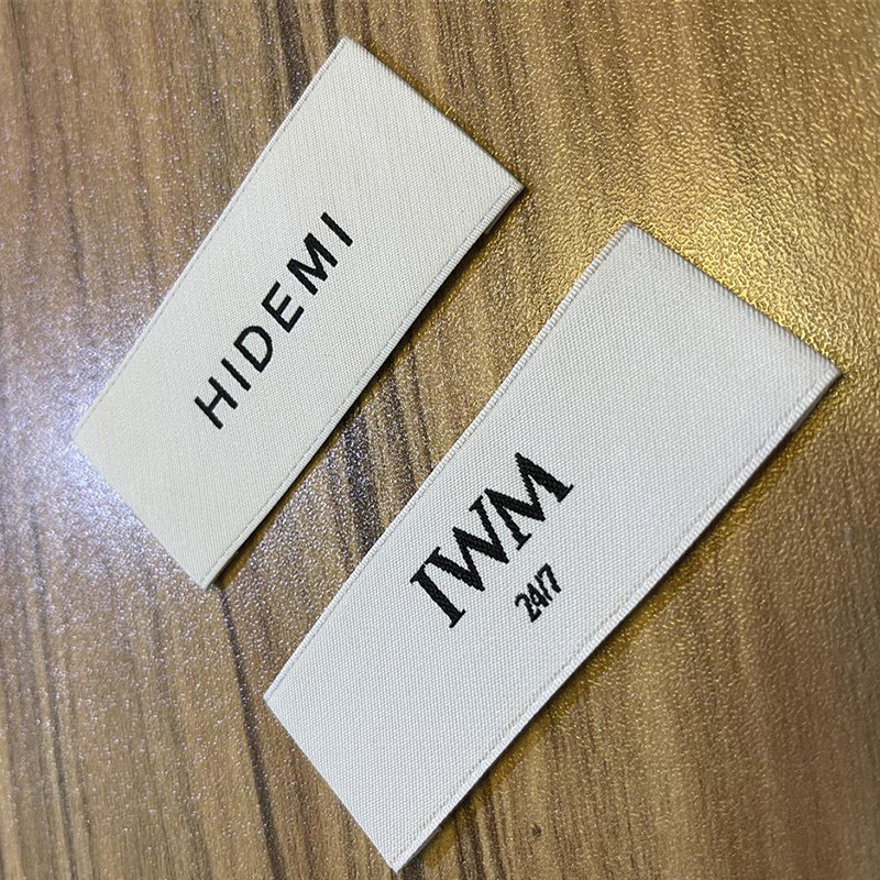 [USD 6.88] Weaving the marking label marking marking water washing logo ...