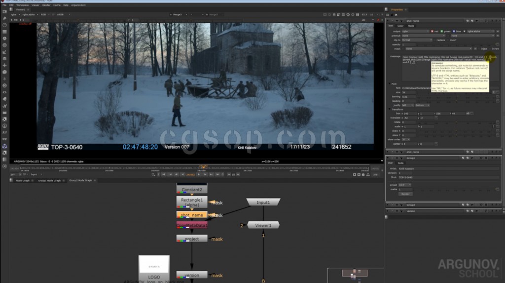 Nuke_视频素材资源网 CGSOP.com