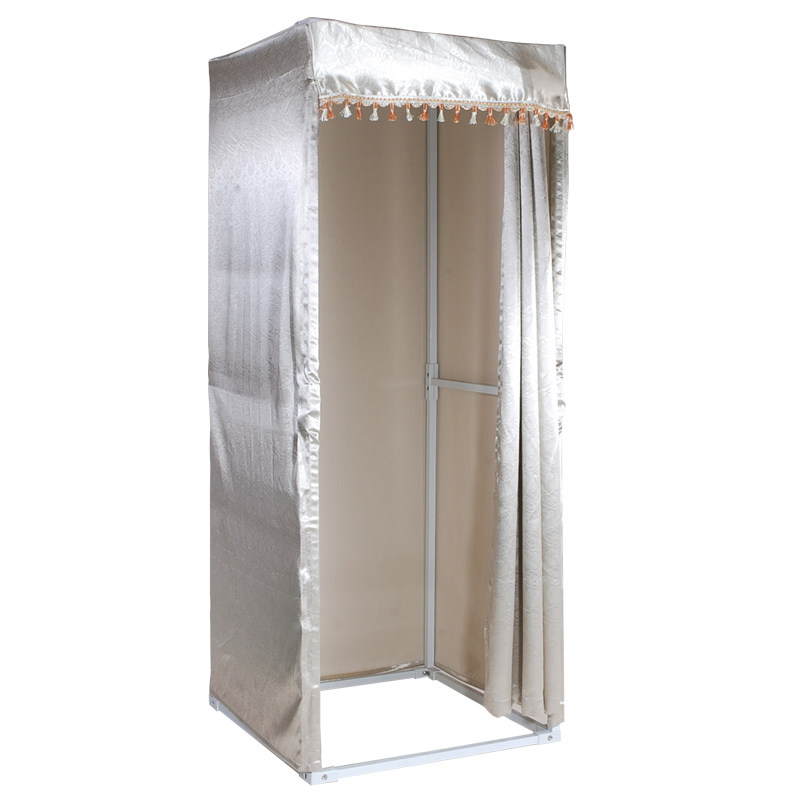 Temporary mobile fitting room in the mall Clothing store landing ...