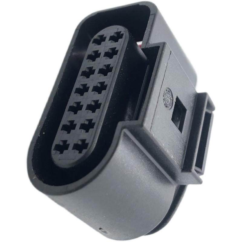 大众FEP防水胶壳 VW汽车连接器 14P接头 500起订工业电子用